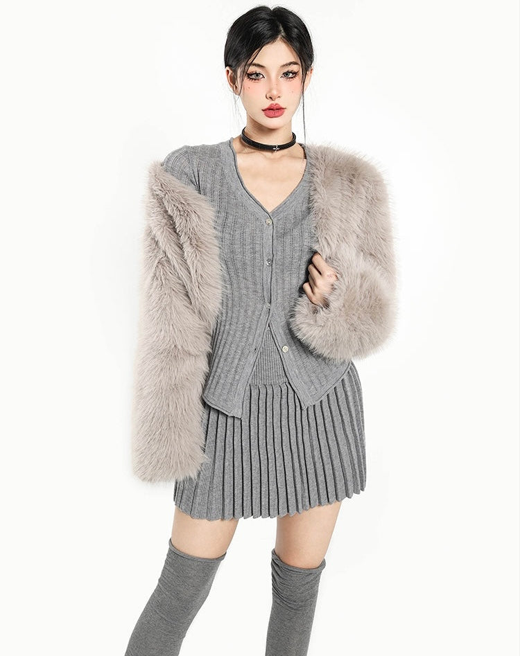 Zeezee Solid Color Long Sleeve Cropped Jacket – Al Grandé Boutique